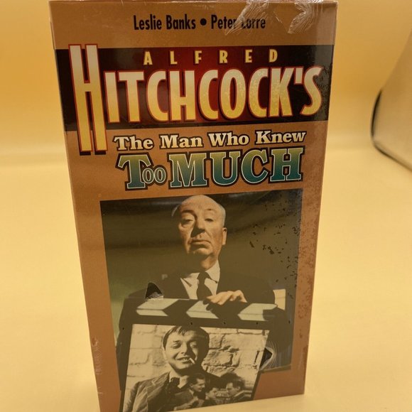 Media | Alfred Hitchcocks The Man Who Knew Too Much Vhs 1956 Leslie ...